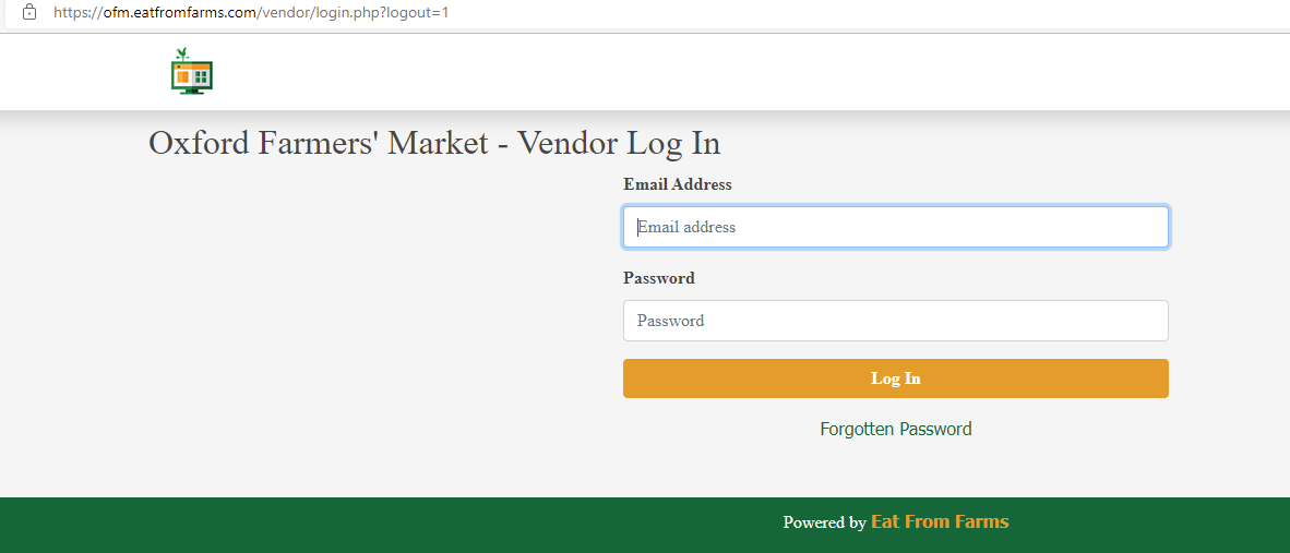 sub-vendor help page - Oxford Winter Farmers' Market